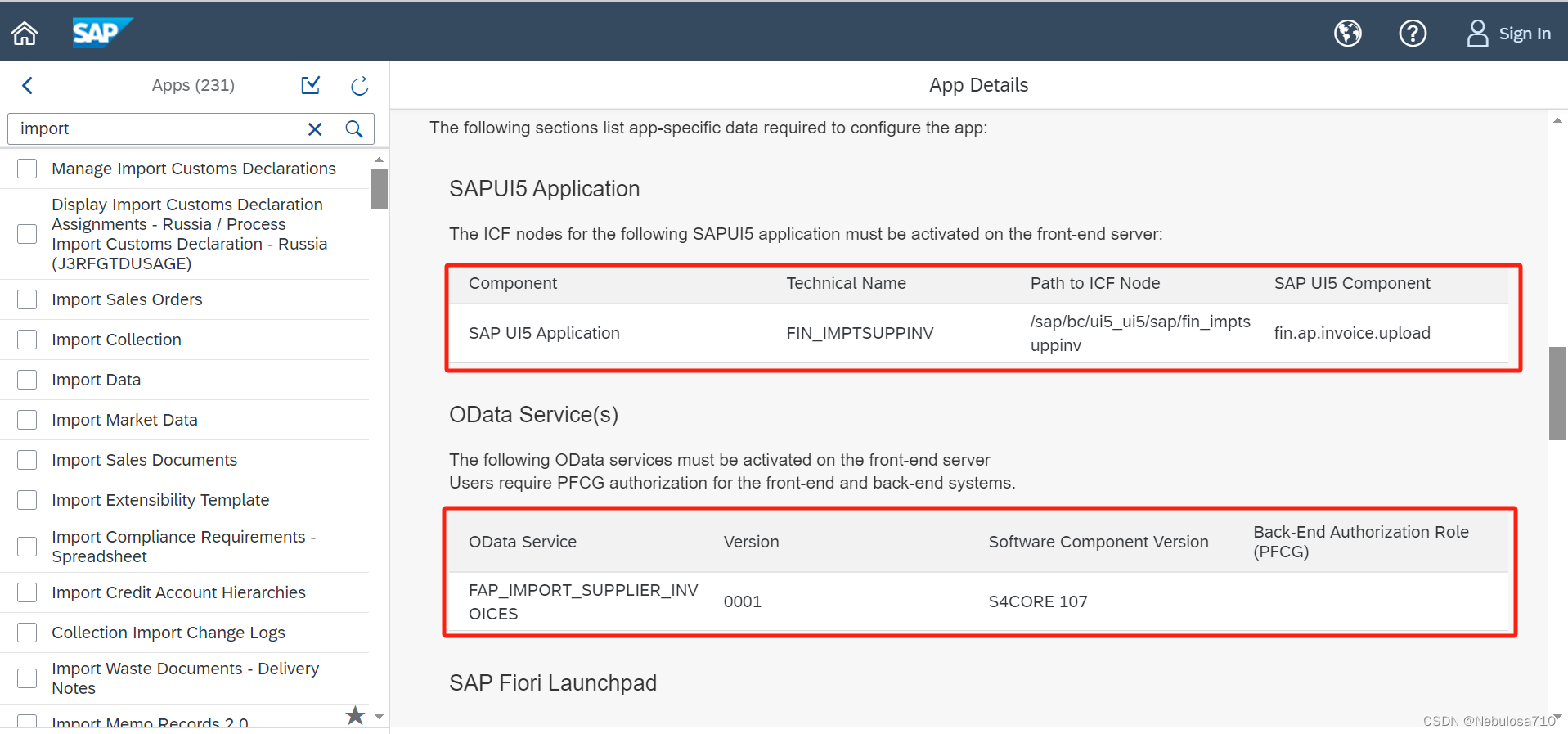 如何添加SAP Fiori App-CSDN博客