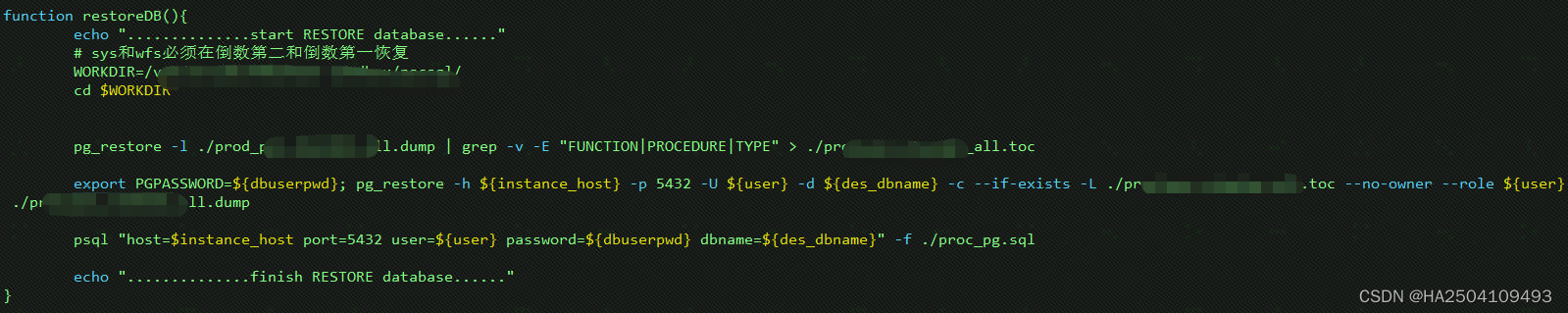 pg_restore: error: could not read from input file: end of file_could not read from input file ...