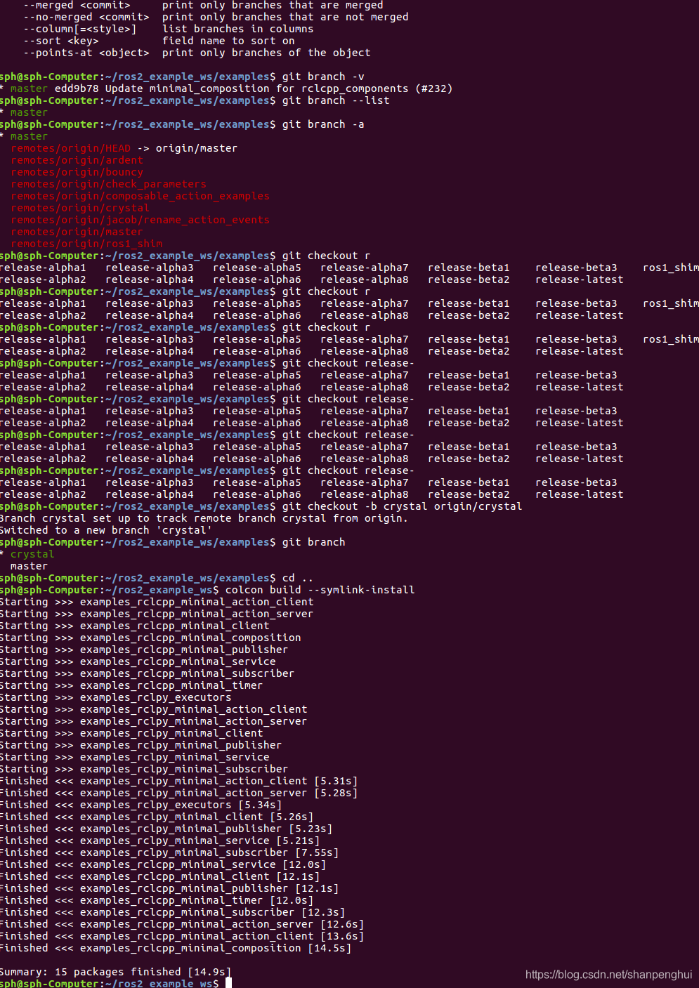 ROS2 Using Colcon to build packages error solved_1 package failed: rclpy-CSDN博客