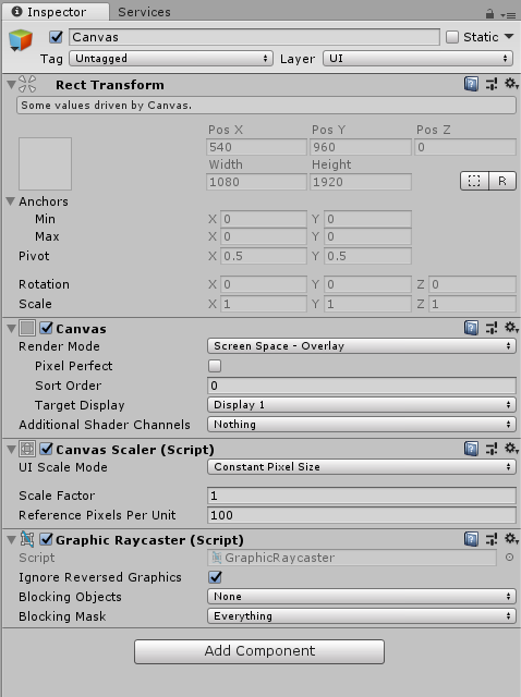 【Unity】屏幕自适应/关于Canvas/Canvas Scaler/Graphic Raycaster组件详解-CSDN博客