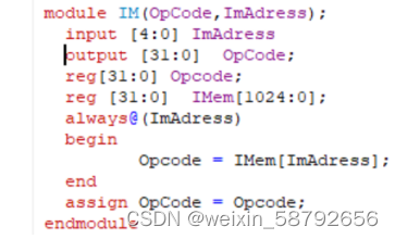 使用Verilog设计与Modelsim仿真的单周期CPU-CSDN博客