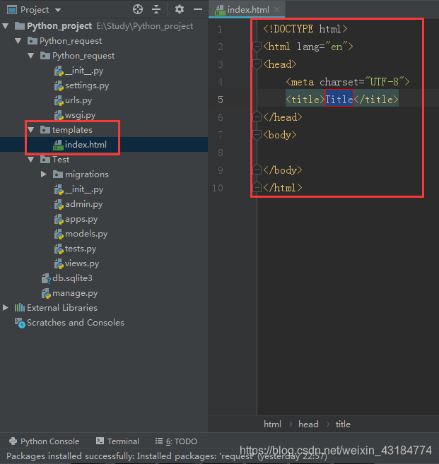 Django如何操作HTML_django html-CSDN博客