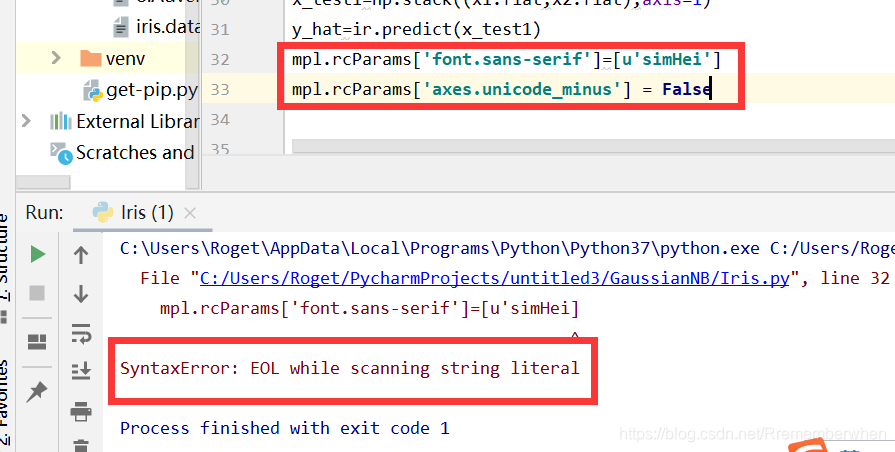 SyntaxError: EOL while scanning string literal_pycharm eol while-CSDN博客