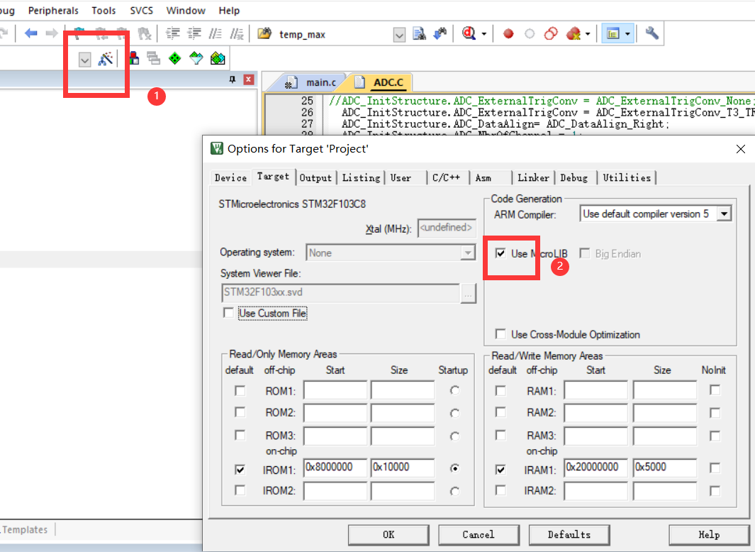 STM32F103与STM32G030重定义fputc函数_stm32 fputc-CSDN博客
