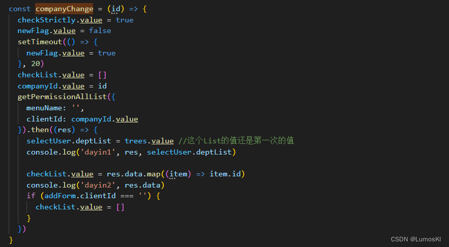 vue3+el-tree实现权限分配反显_vue3 el-tree数据反显-CSDN博客
