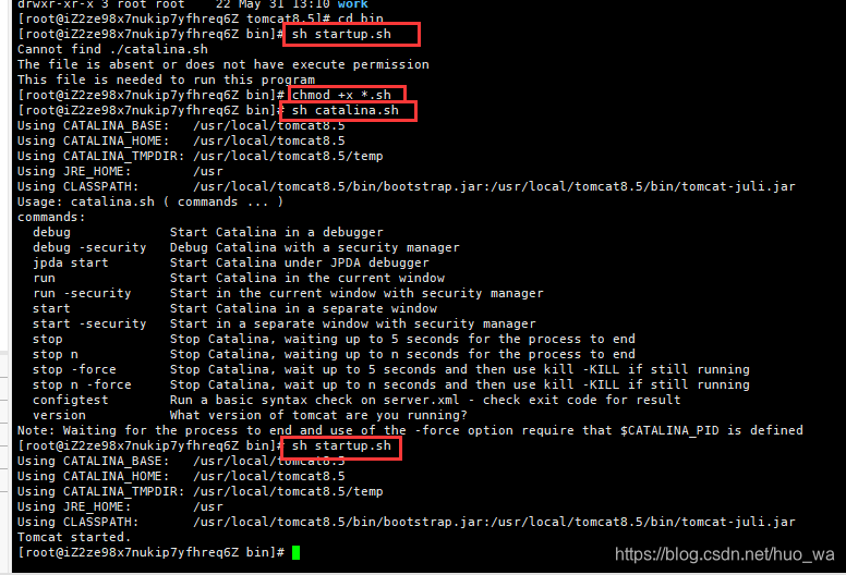 Cannot find ./catalina.sh The file is absent or does not hav_the file is absent or does not have ...