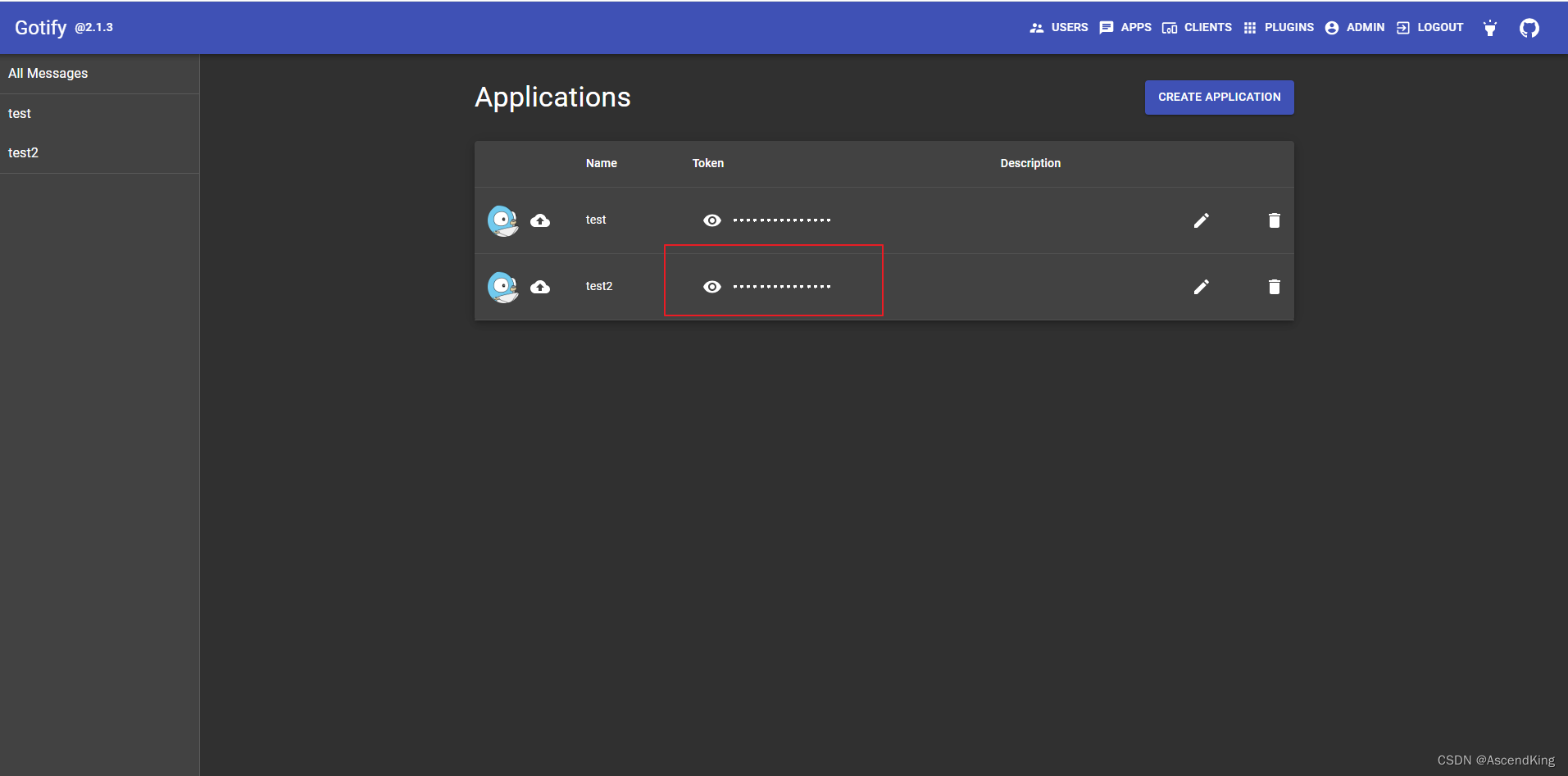 一个超级牛逼的消息推送系统Gotify 使用Gotify来搭建你的消息推送系统-CSDN博客