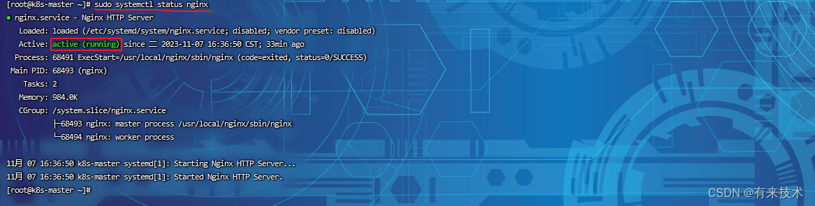 Linux 安装 Nginx 并配置为系统服务（超详细）_在linux如何配置systemctl start nginx文件-CSDN博客