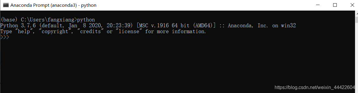 python问题:python interpreter is in a conda environment, but the environment has not been activate ...