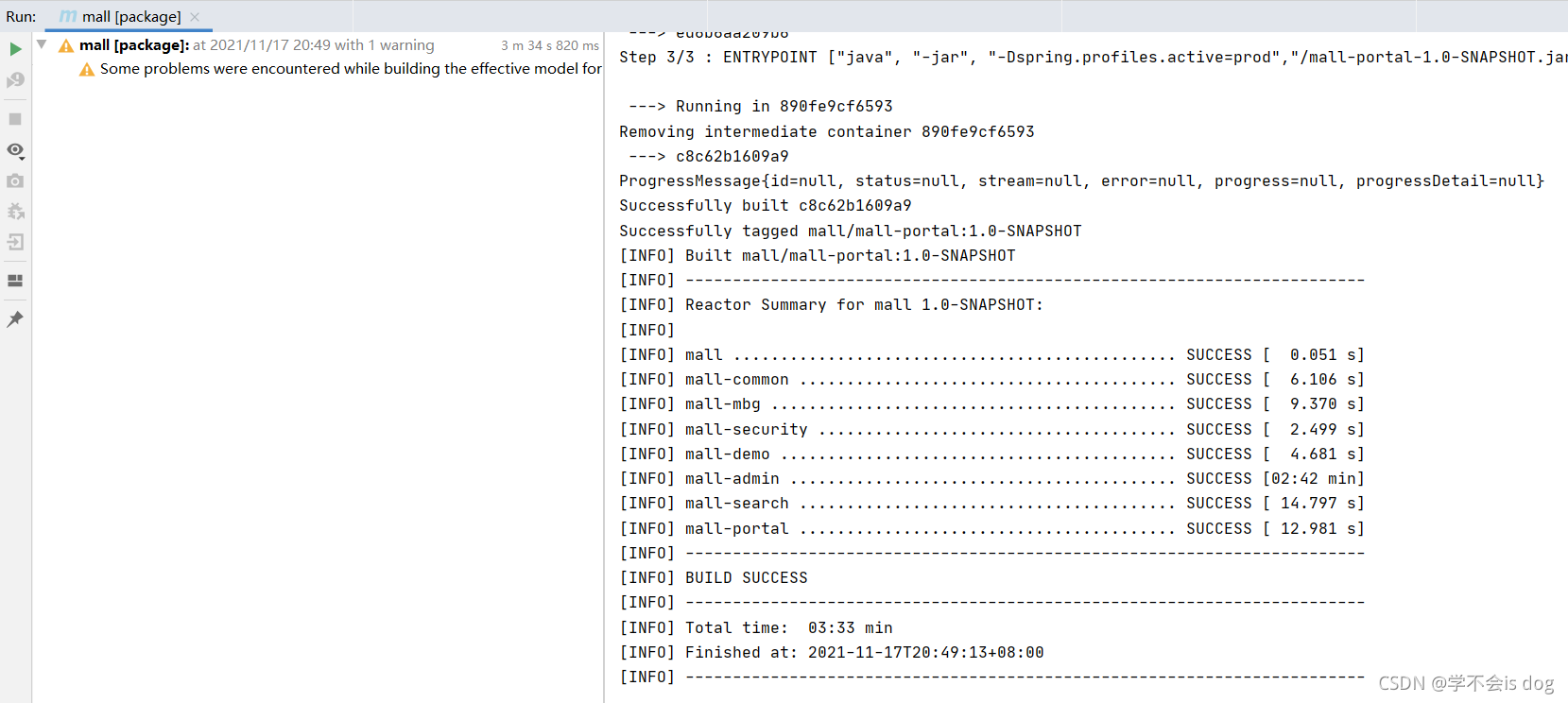 mall在Linux环境下的部署（基于Docker容器）_waynboot-mall linux部署-CSDN博客