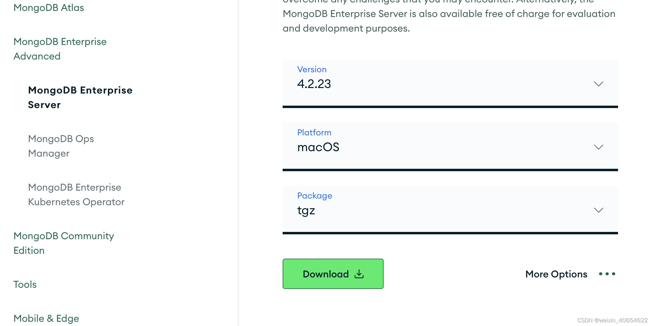 mongodb安装教程-Mac版_mongodb安装教程mac-CSDN博客