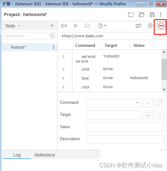 Selenium自动化测试之Selenium IDE_selenium ide如何完成自动化测试-CSDN博客