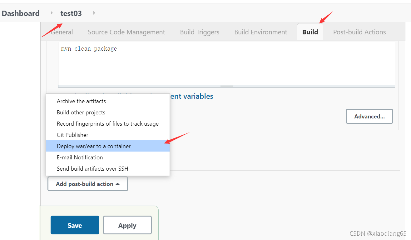 Jenkins(六)—使用jenkins+tomcat+war 部署项目_jenkins发布tomcat war-CSDN博客