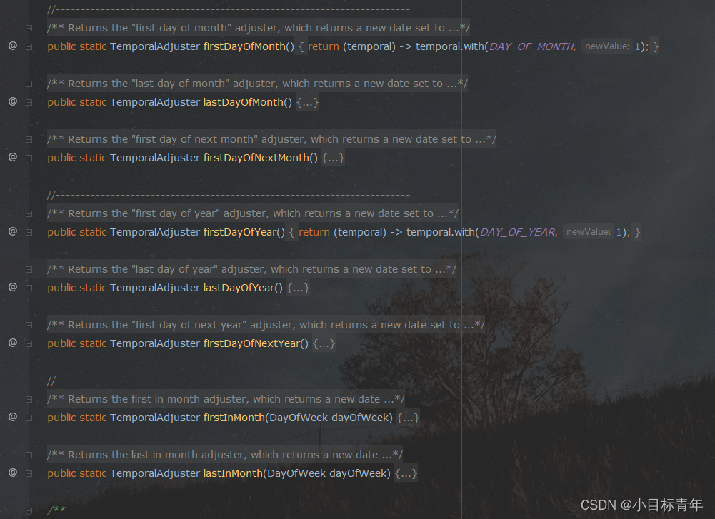 Java TemporalAdjusters 时间调节器-CSDN博客