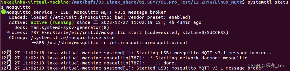 Linux下MQTT环境的简单应用及搭建——之Mosquitto_linux mqtt 服务器搭建-CSDN博客