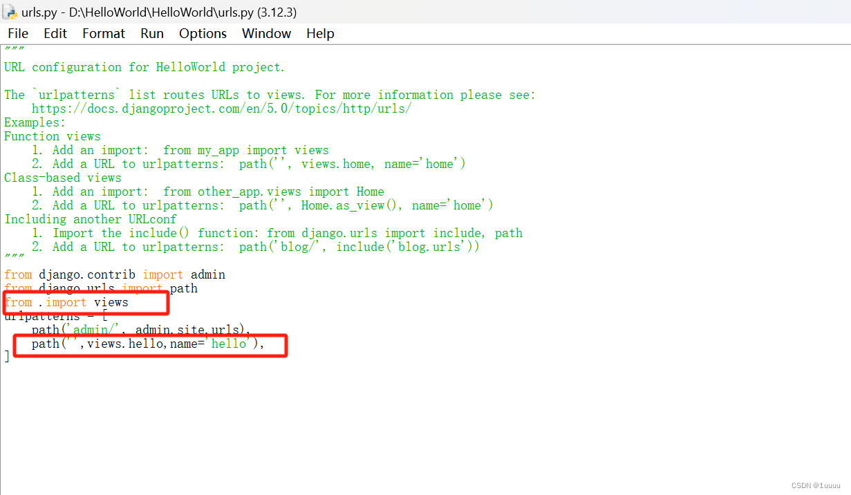 Django：在浏览器中显示HelloWorld_django helloworld-CSDN博客