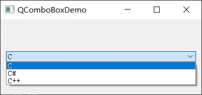 [PyQt5]基本控件8 - 下拉列表QComboBox_pyqt5 根据文本框内容,设置下拉列表内容-CSDN博客