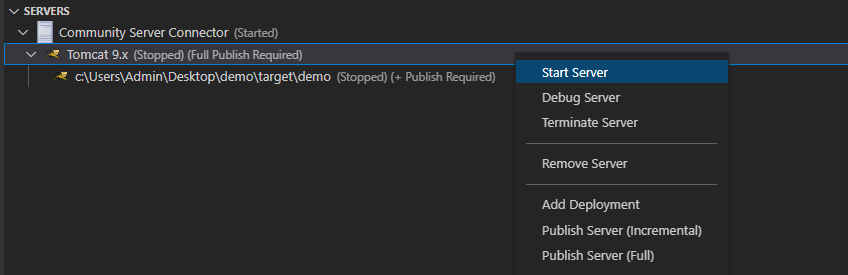 Visual Studio Code配置Tomcat运行Java Web项目_vscode tomcat-CSDN博客