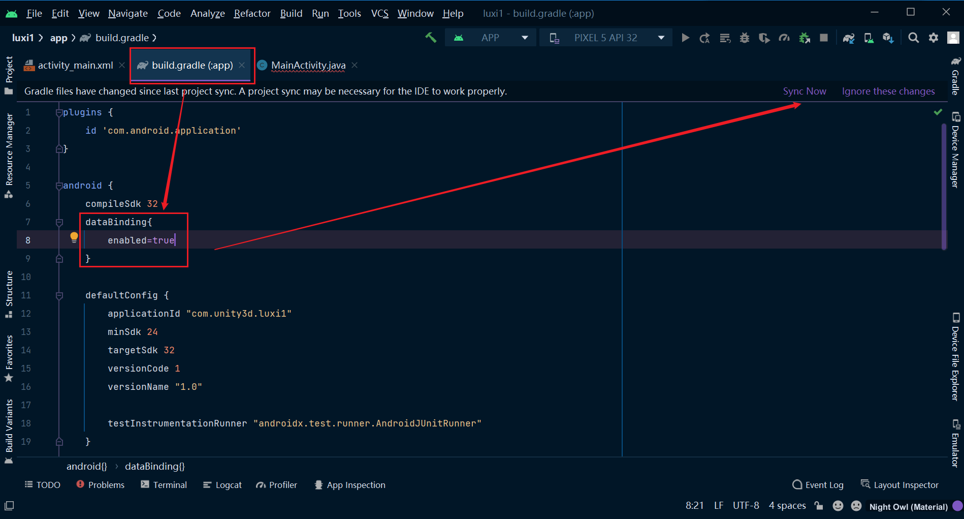 Android基础入门：dataBinding的简单使用_android databinding-CSDN博客