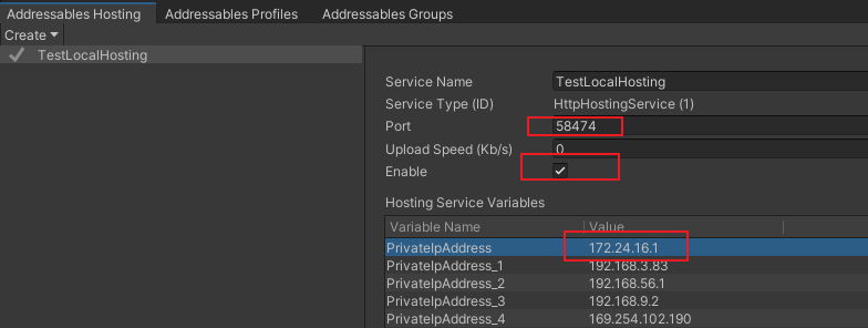 Addressable（8）Addressable Hosting可寻址托管窗口配置_addressables hosting services-CSDN博客