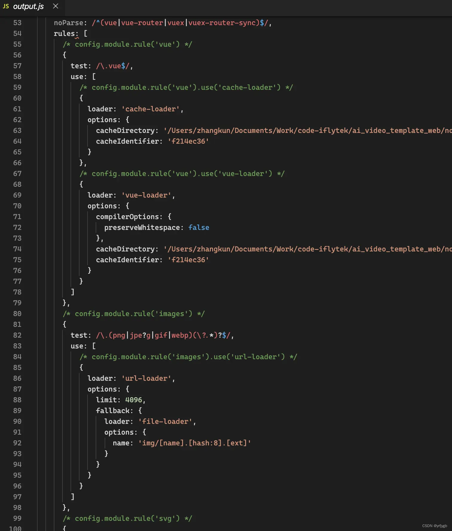 Vue Cli inspect_vue-cli-service inspect-CSDN博客