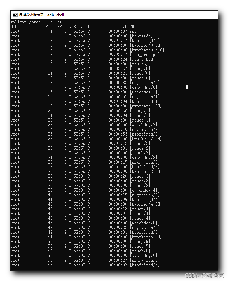 【Android 逆向】Android 系统文件分析 ( /proc/pid 进程号对应进程目录 | oom_adj | maps | smaps | mem | task | environ ...