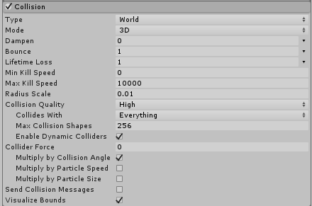 Unity官方手册之ParticleSystem_Collision模块_unity particlesystem collision-CSDN博客