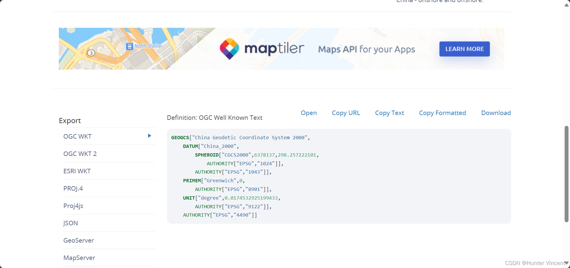 OpenLayer(NPM包)使用EPSG:4490/CGCS2000的瓦片服务_openlayer xyz cgcs2000-CSDN博客