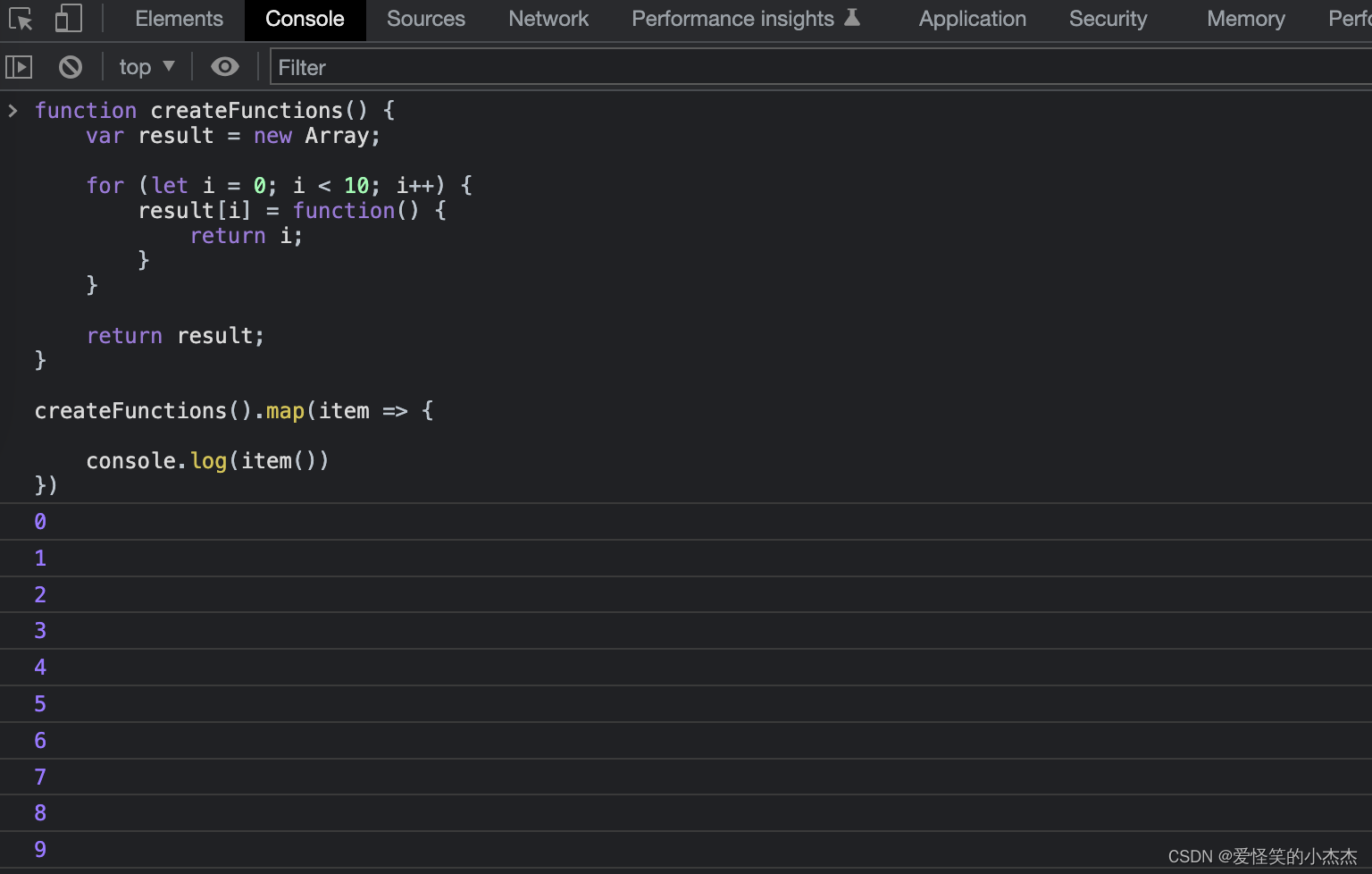 JavaScript闭包与let的关系_js 闭包函数访问let-CSDN博客