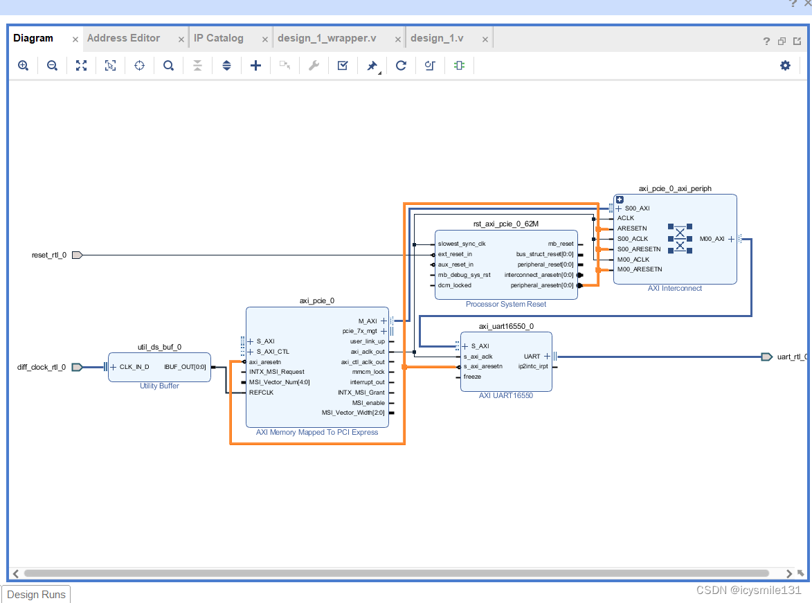 AXI Memory Mapped To PCI Express IP 核设计实例_axi memory mapped to pci express (pcie) 有例程吗-CSDN博客