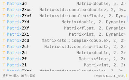 Eigen库：数据定义及基础属性_eigen::array2d-CSDN博客
