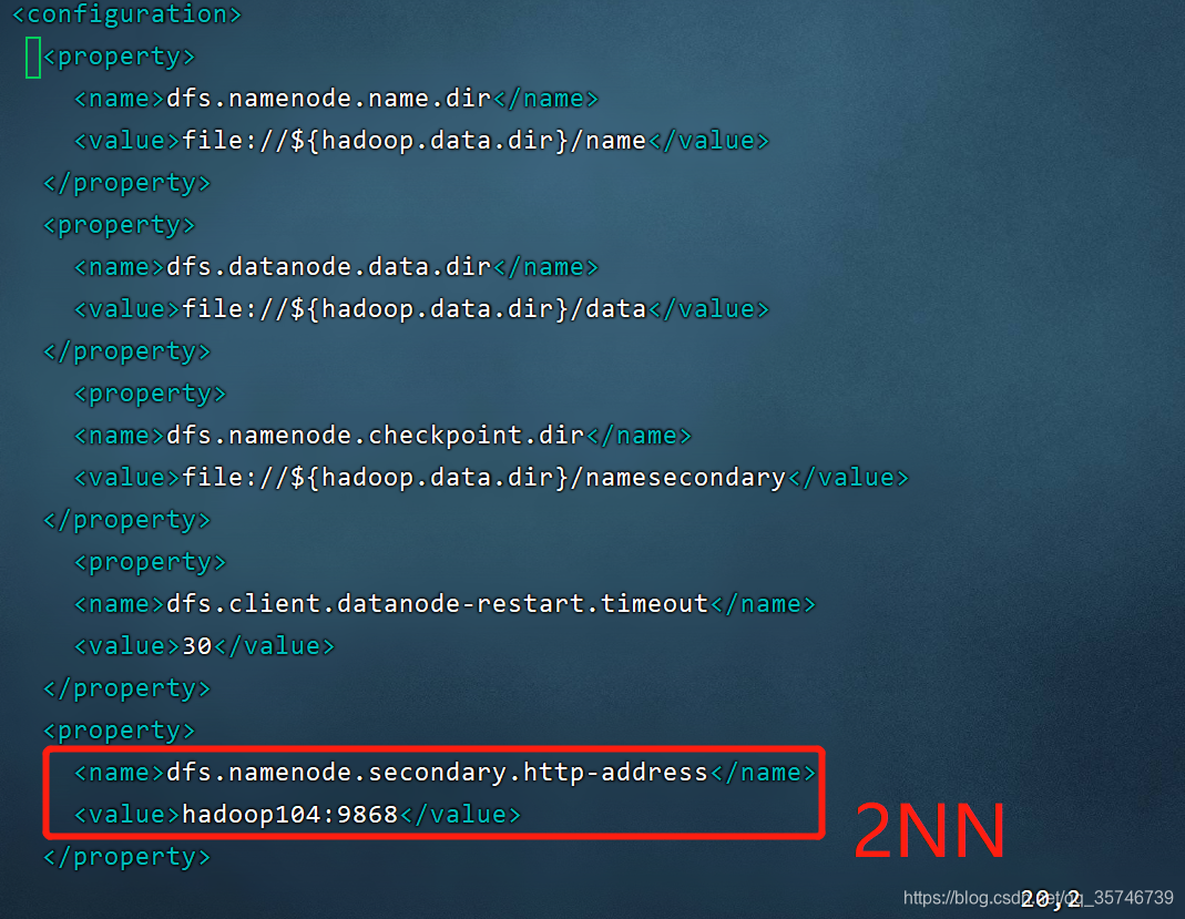 大数据--Hadoop集群搭建--3_dfs.client.datanode-restart.timeout-CSDN博客