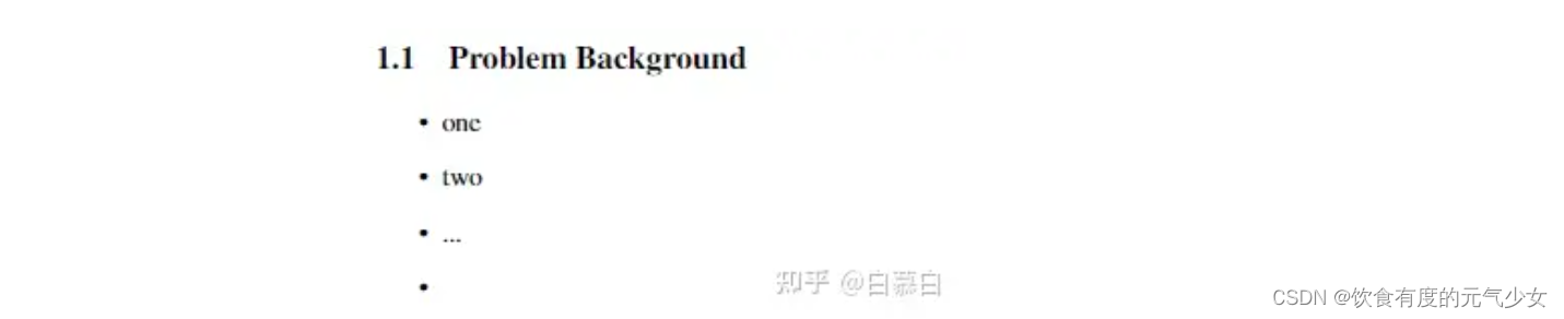 Latex有序列表和无需列表以及列表的对齐_latex enumerate-CSDN博客