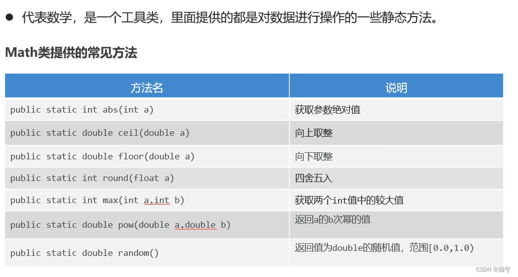 java常用API,例Object,Objects,Math,System,Arrays,BigDecinmal_java.api-CSDN博客