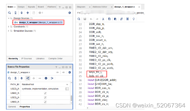 vivado2021.2版本中工程另存为后的问题HDL Wrapper 不自动更新_vivado wrapper-CSDN博客