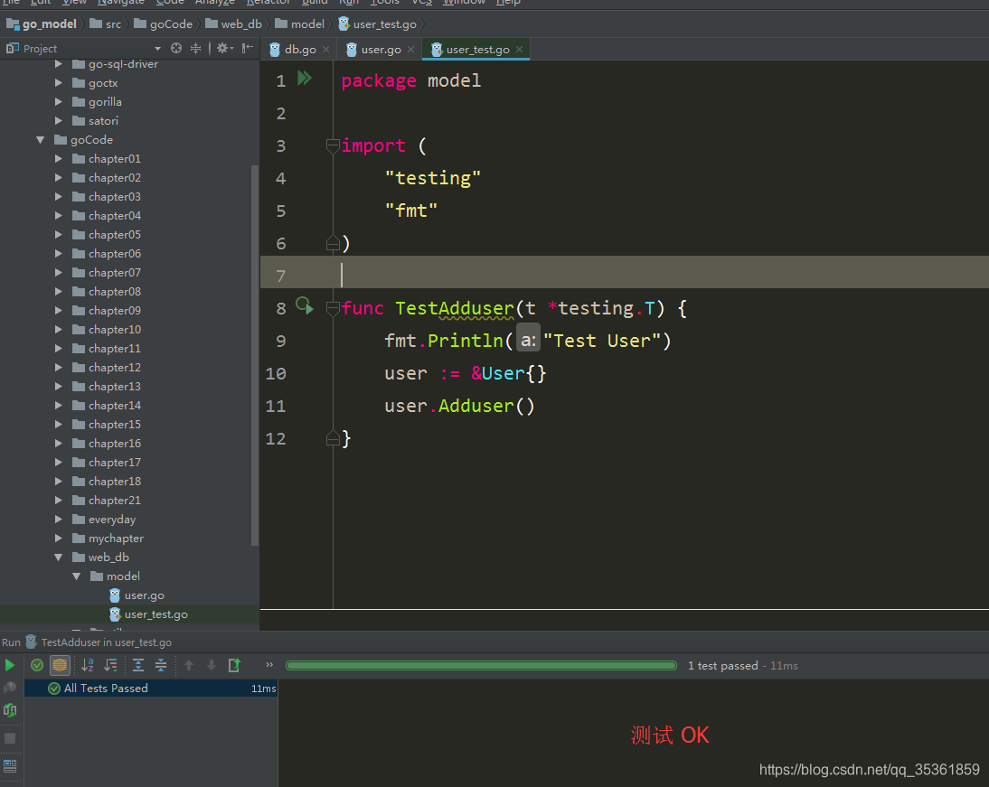Golang-----实现MySQL数据库连接并测试_go测试mysql连通性-CSDN博客