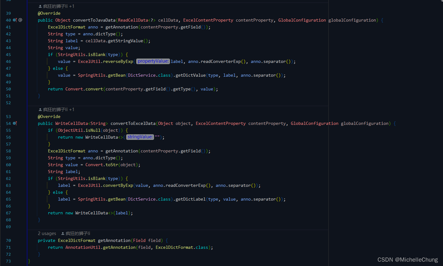 【RuoYi-Vue-Plus】学习笔记 49 - Easy Excel（三）自定义转换器 ExcelDictConvert 源码分析_exceldictformat-CSDN博客