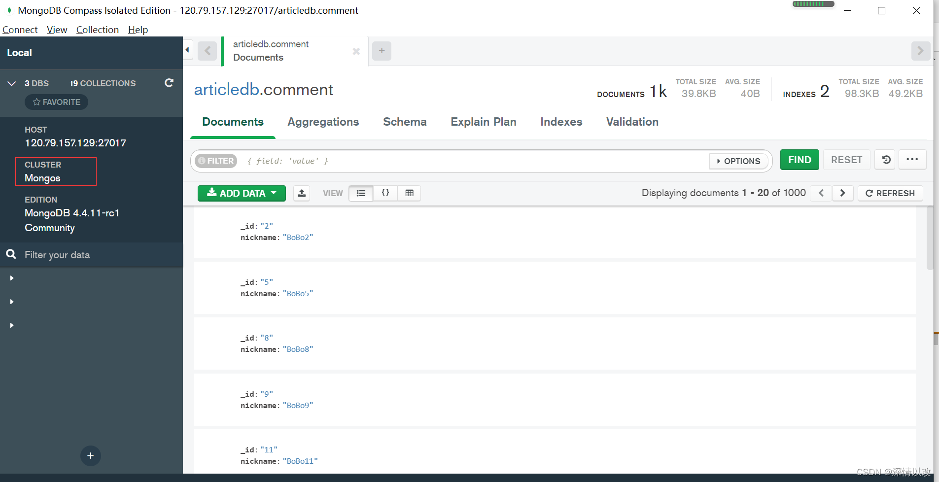 MongoDB的分片集群群-Sharded Cluster：概念、优点、操作、分片策略、故障转移_分片集群 分片策略-CSDN博客