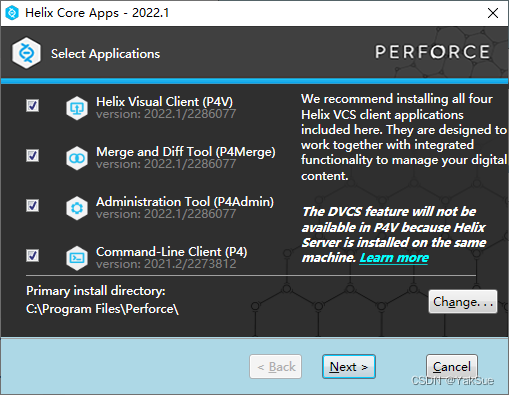 学习从零创建并配置一个P4服务器_helix core visua-CSDN博客