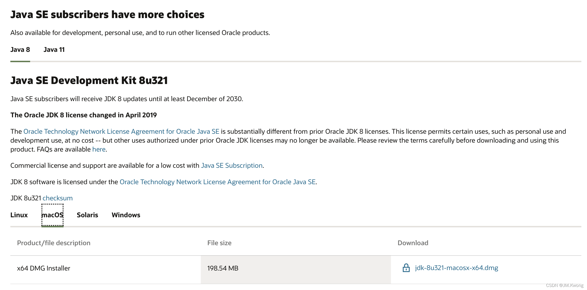 MacOS 安装 JDK1.8_mac jdk1.8-CSDN博客