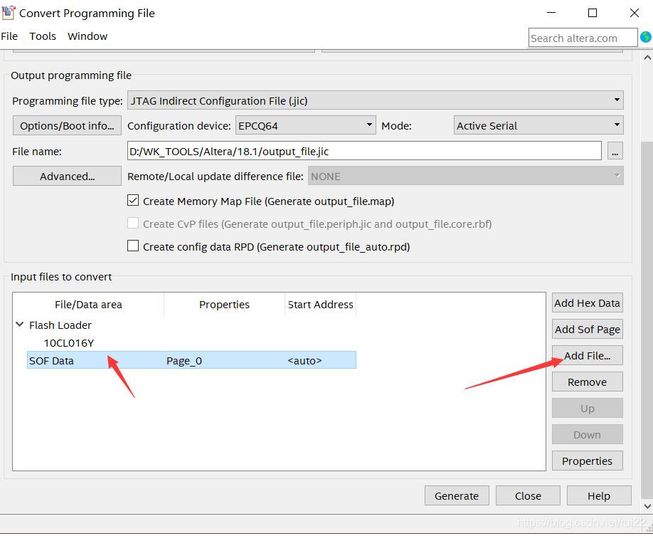 Intel（Altera）FPGA的SOF转JIC文件和下载详细教程_fpga jic下载-CSDN博客