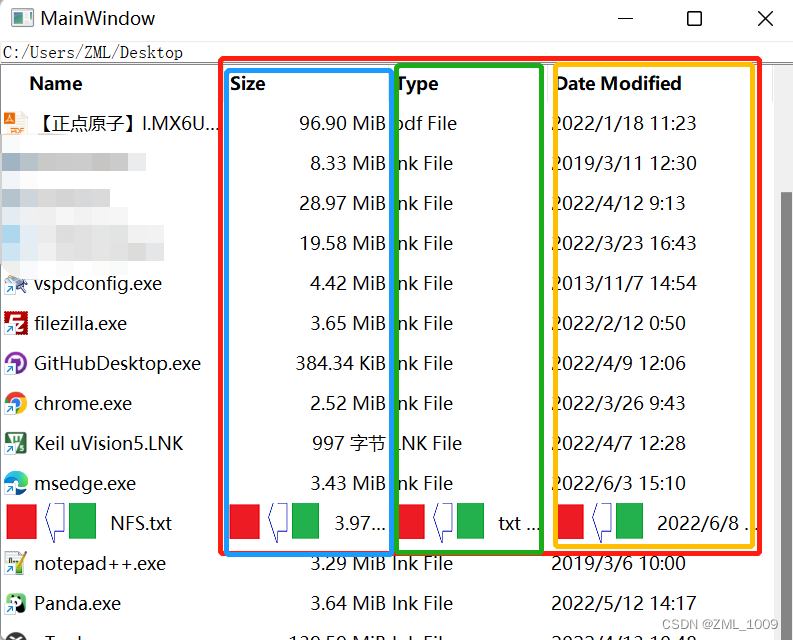 QT =＞ QFileSystemModel+QTableView显示自定义图标icon_qtableview显示图标-CSDN博客
