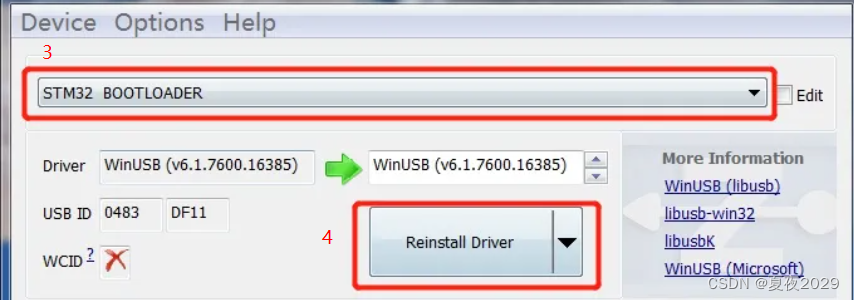 [记录]使用CubeProgrammer通过USB给stm32f407下载程序后，单片器没有启动的问题解决_立创梁山派天空星dfu没用-CSDN博客