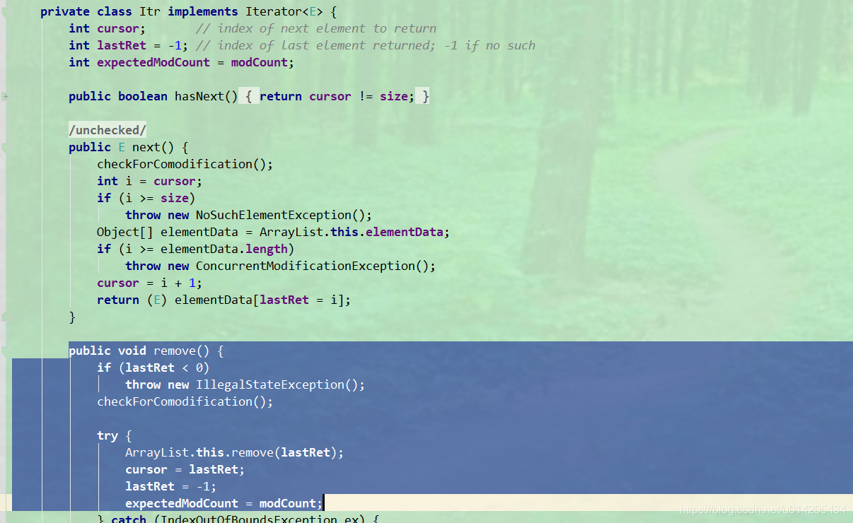 Arrays.asList() 创建实例 之iterator.remove()和 add()方法报错java.lang.UnsupportedOperationException_arrays ...