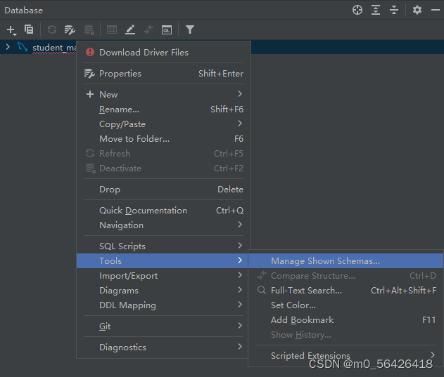 IDEA: Unable to resolve table ‘xxx‘_idea unable to resolve table-CSDN博客