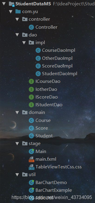 基于mysql和javafx的学生管理系统javafx实现学生信息管理系统 Csdn博客