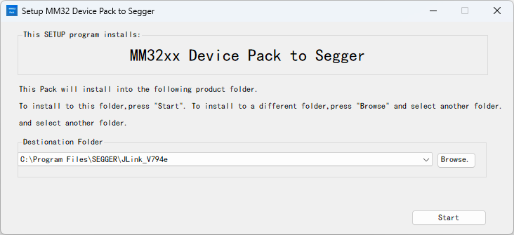 [MM32生态]MM32与J-LINK之初始（驱动、配置、测试）_jlink驱动-CSDN博客