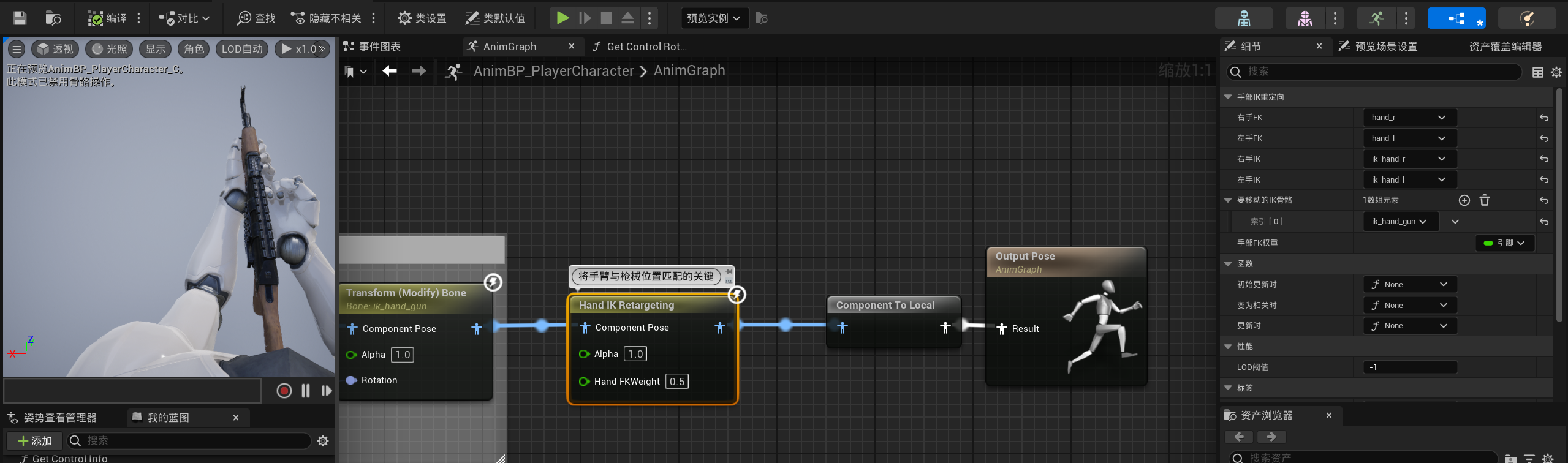 手部IK（Hand IK Retargeting蓝图节点）-CSDN博客