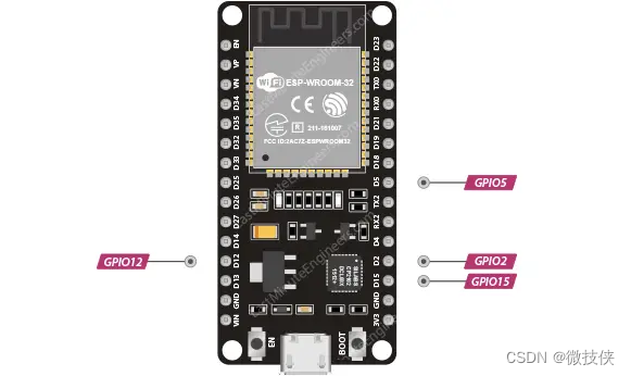 ESP32 Devkit V1开发板引脚分配总结-CSDN博客